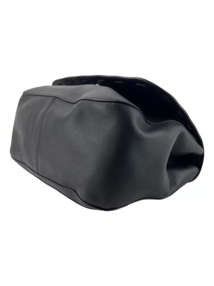 Bolsa com Alça Max Mara BoBag Woven Preta Original - | Etiqueta Única