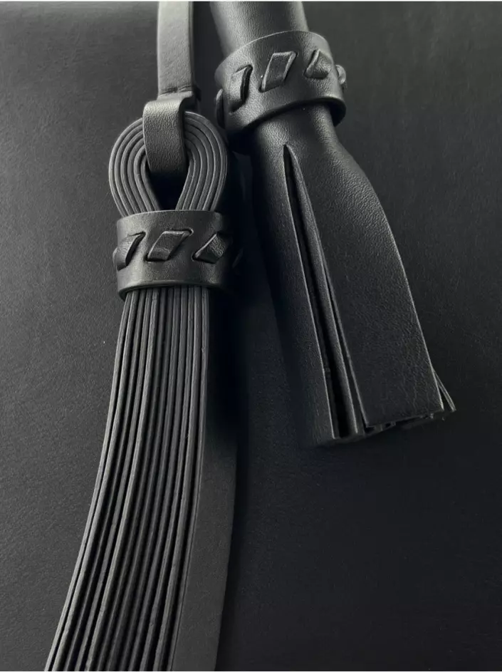 Bolsa com Alça Max Mara BoBag Woven Preta Original - | Etiqueta Única