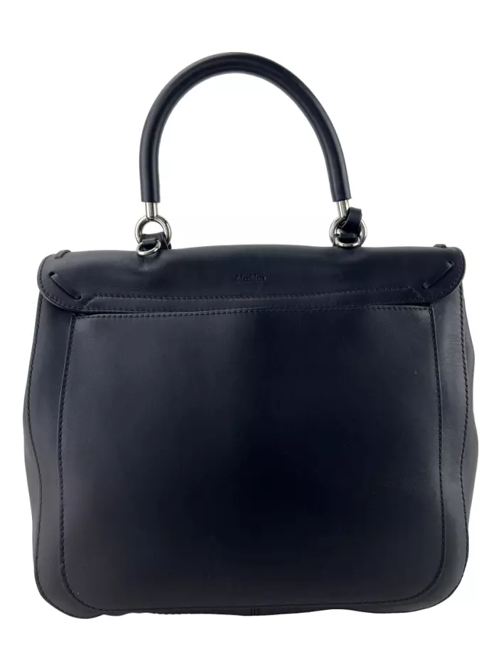 Bolsa com Alça Max Mara BoBag Woven Preta Original - | Etiqueta Única