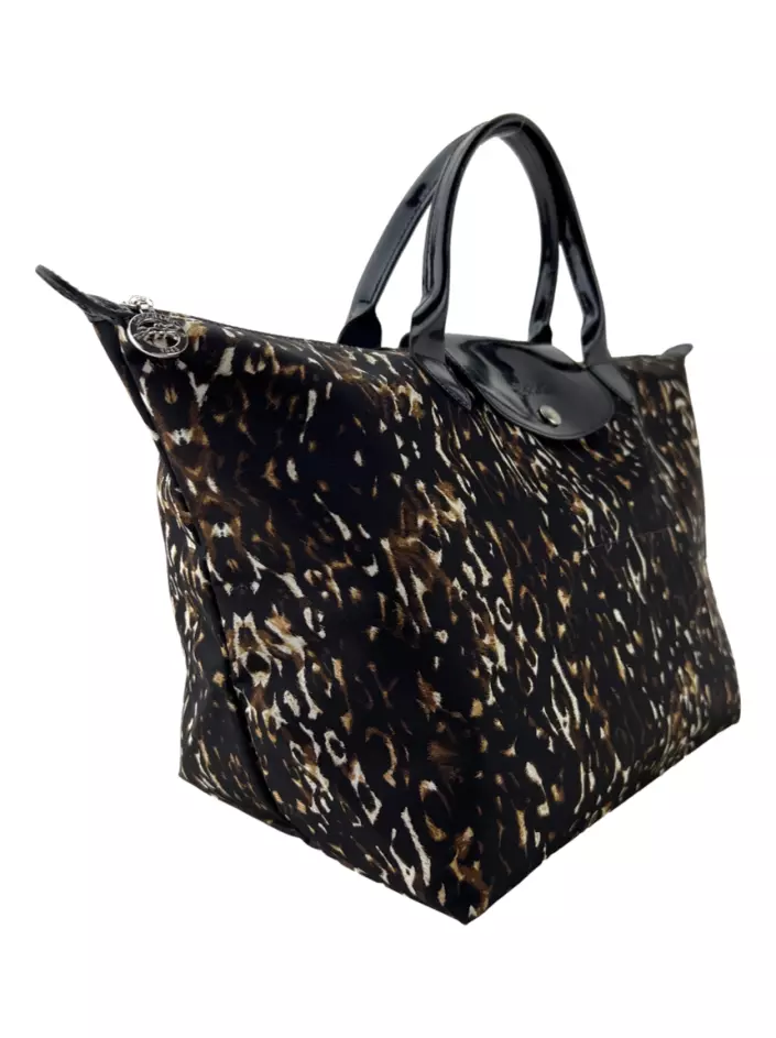 Bolsa Tote Longchamp Le Pliage Animal Print - NZX67 Original ...