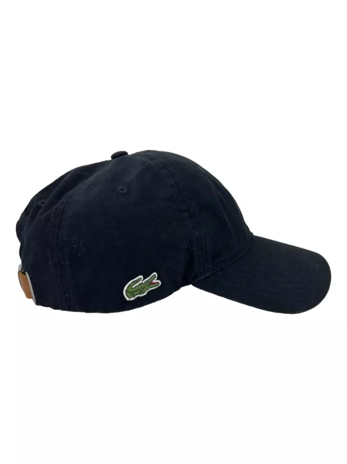 Boné Lacoste Sport Logo Preto Original - BILT88 | Etiqueta Única