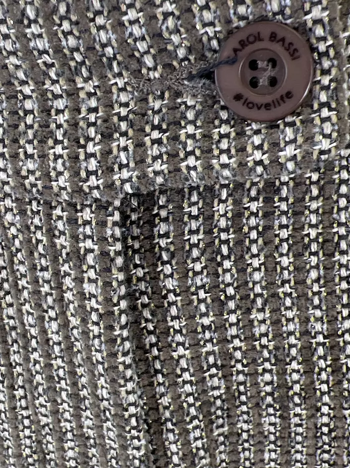 Calça Carol Bassi + Maria Rudge Bavaro Chocolate Original - | Etiqueta ...