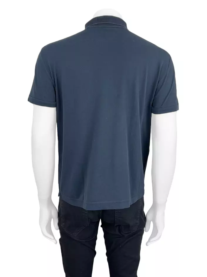 Camisa Emporio Armani EA7 Polo Azul Marinho Original - BHYR11 ...