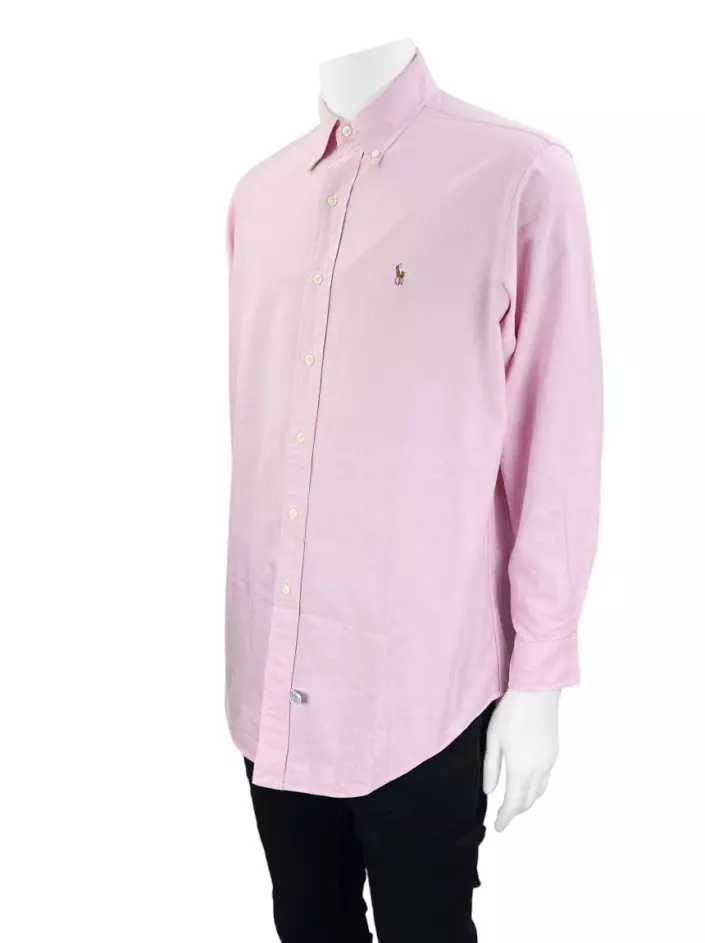 Camisa Ralph Lauren Botões Rosa Original - | Etiqueta Única