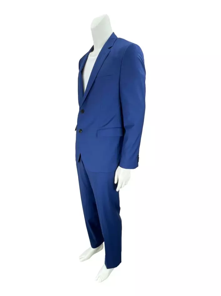 Conjunto Hugo Boss Texturizado Azul Original - | Etiqueta Única