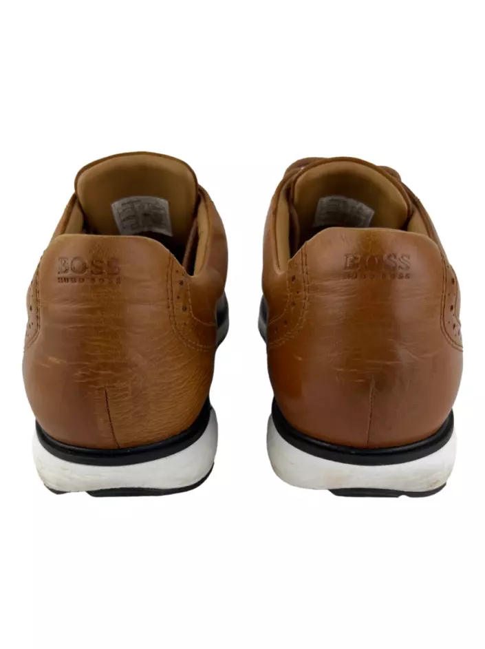 Loafer Hugo Boss Oxford Marrom Original - | Etiqueta Única