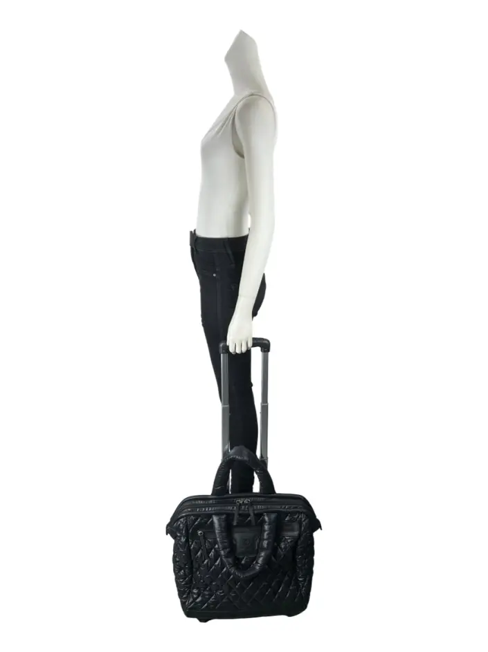 Mala Chanel Coco Cocoon Trolley Rolling Preto Original - AGWH61 ...