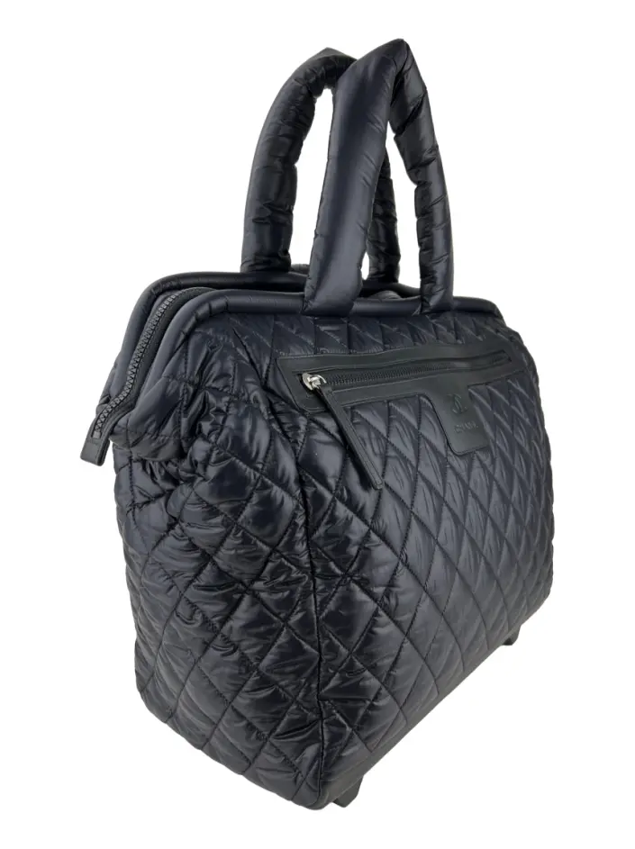 Mala Chanel Coco Cocoon Trolley Rolling Preto Original - AGWH61 ...