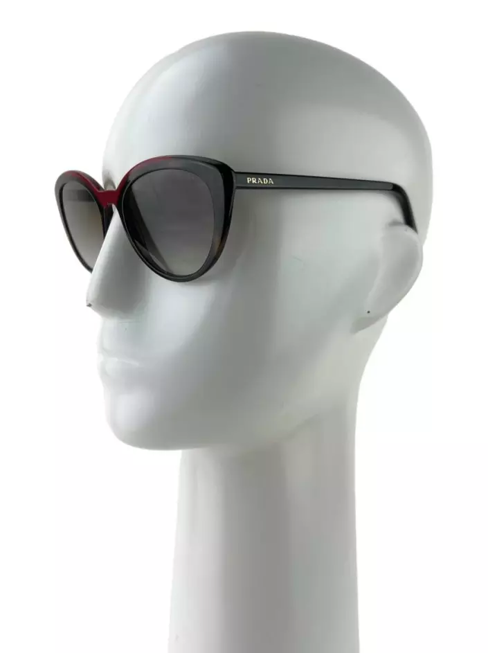 Óculos Prada SPR02V Preto Original - | Etiqueta Única