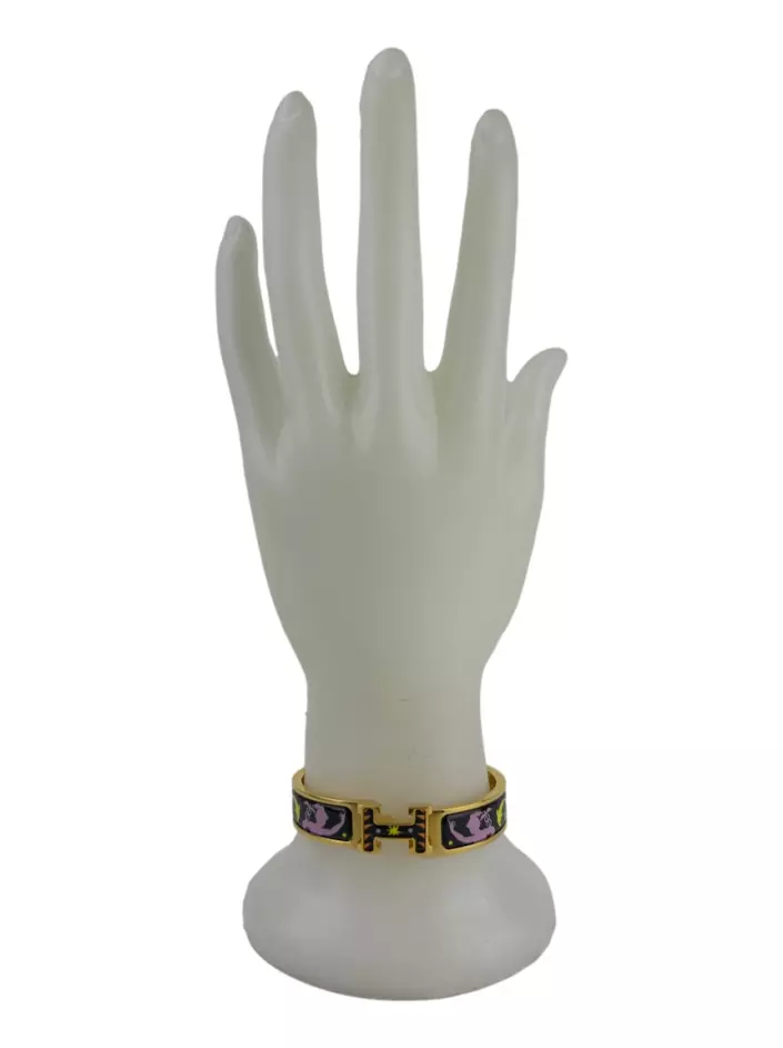 Pulseira Hermès Clic H Sous le Charme - TGL54 Original - | Etiqueta Única