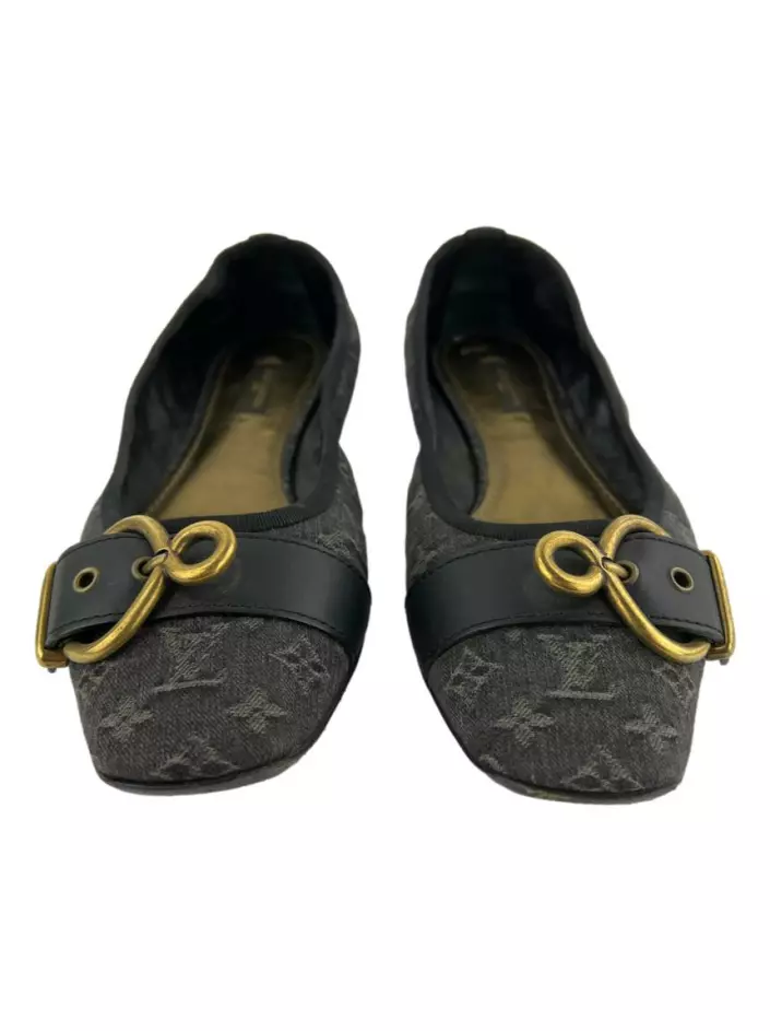 Sapatilha Louis Vuitton Denim Monograma Original - SPG24 | Etiqueta Única