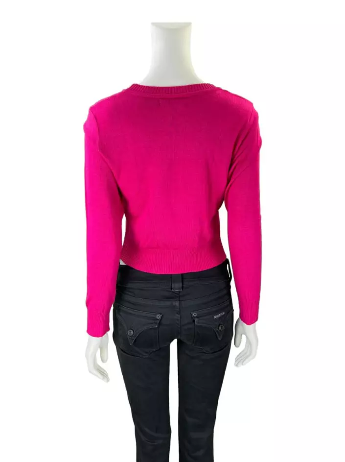 Suéter A. Brand Tricot Rosa Original - | Etiqueta Única