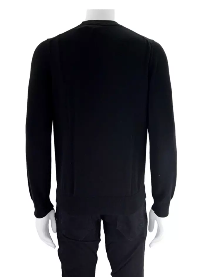 Suéter Hugo Boss Tecido Preto - AHBT129 Original | Etiqueta Única