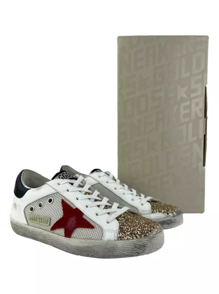 Tênis Golden Goose Deluxe Brand SuperStar Double Quarter Original ...