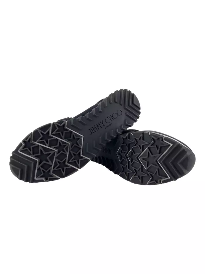 Tênis Jimmy Choo Toronto Logo Preto - NDM99 Original | Etiqueta Única